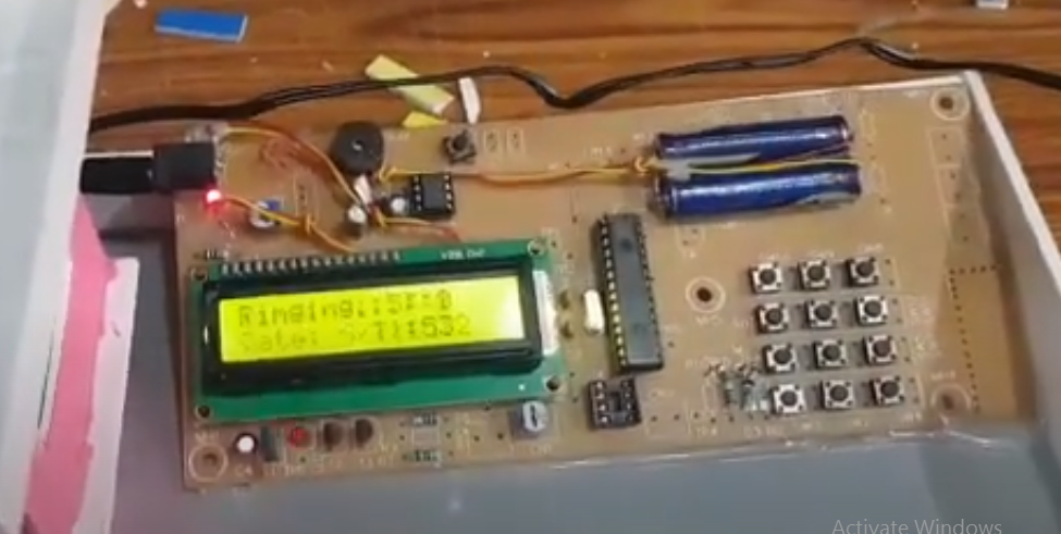 Automatic School Bell Model – Projectronics